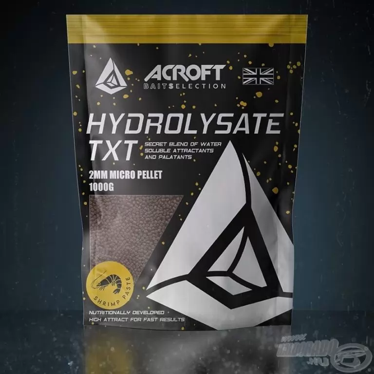 ACROFT Shrimp Paste micro pellet 2 mm - 1000 g - Haldorádó horgász áruház