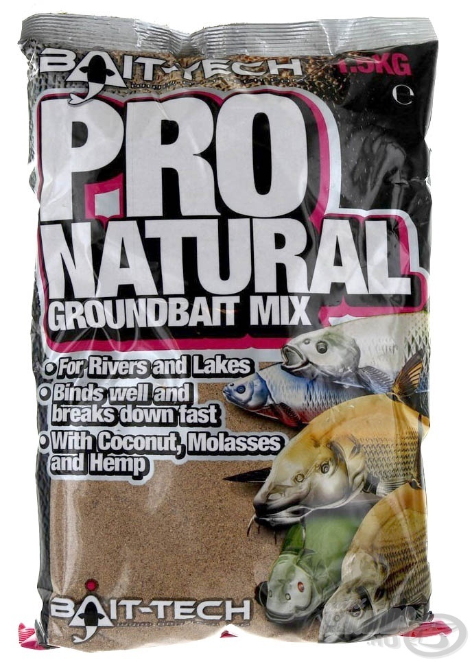 Bait-Tech Pro Natural Groundbait 1,5 kg | Haldorádó Webáruház