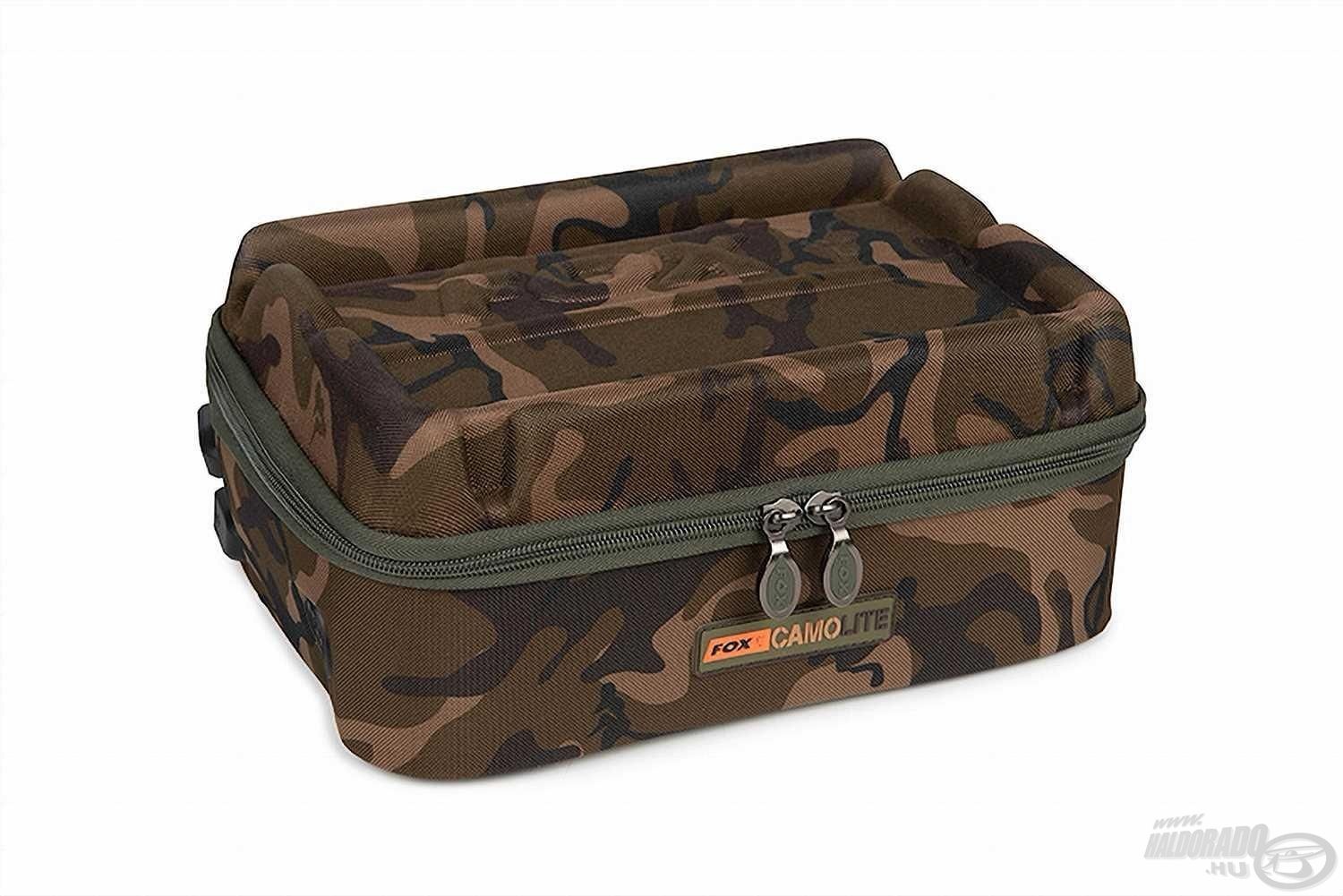 FOX Camolite Deluxe Gadget Safe - Haldorádó horgász áruház
