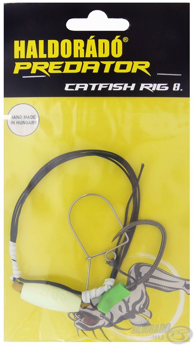 HALDORÁDÓ Catfish Rig 8 - Csalikarikás élőhalas előke | Haldorádó Webáruház