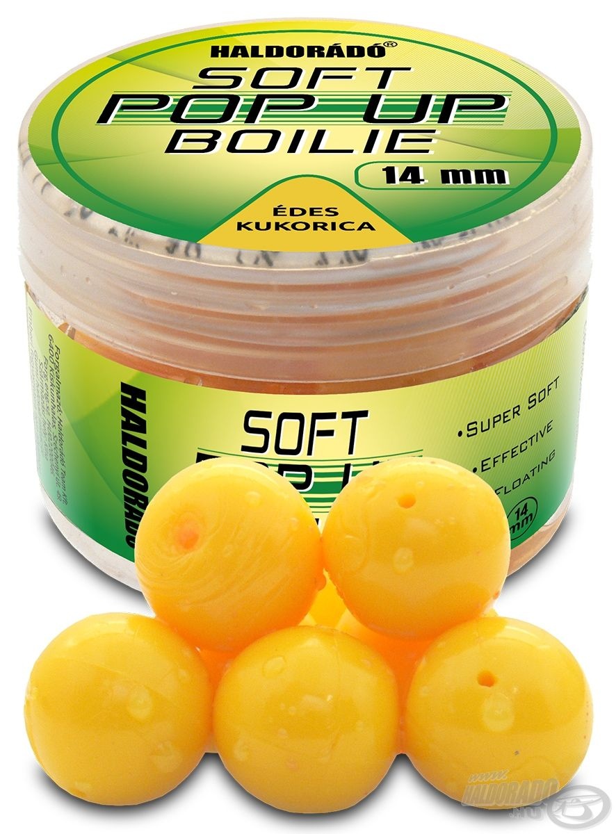 HALDORÁDÓ Super Soft Pop Up Boilie 14 mm - Édes Kukorica | Haldorádó ...