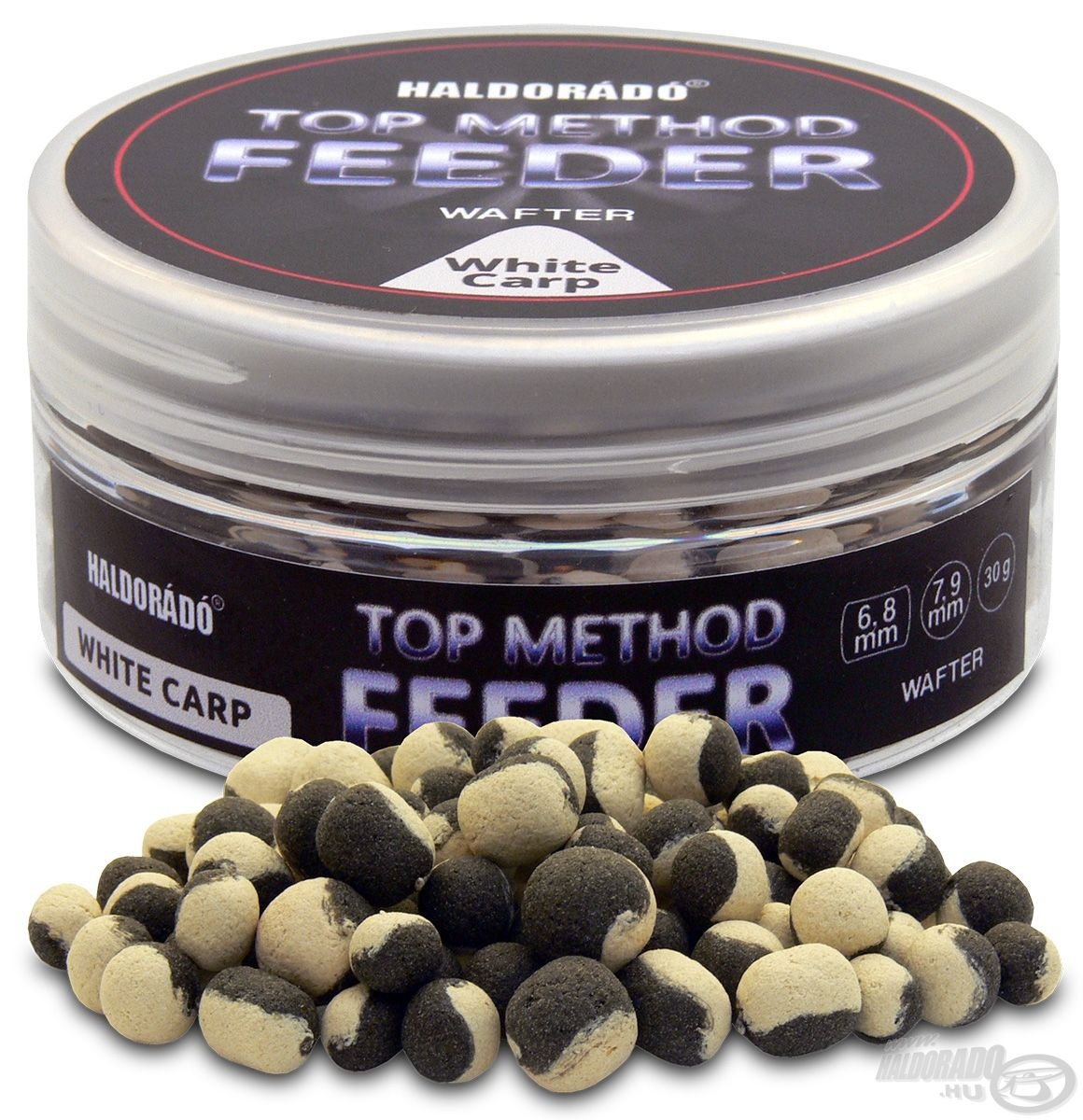 HALDORÁDÓ Top Method Feeder Wafter - WHITE CARP - Haldorádó horgász áruház