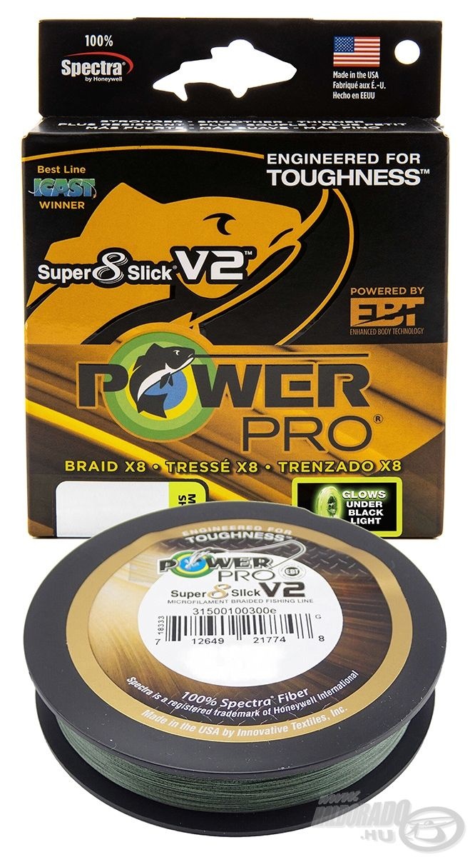 Innovative Textiles Inc. POWER PRO Super8Slick V2 0,28 zöld - Haldorádó ...